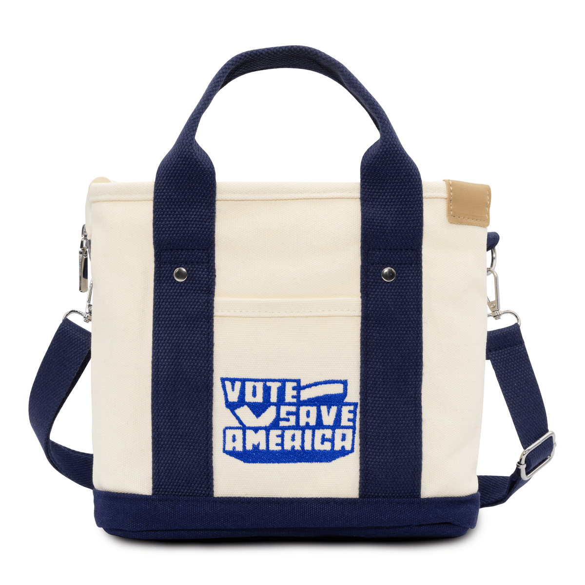 Vote Save America Mini Tote – Crooked Store