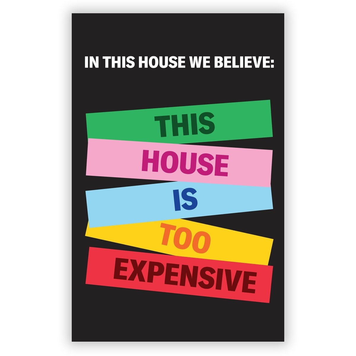 In This House Poster – Crooked Store
