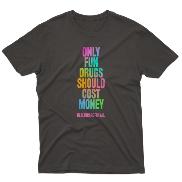 Only Fun Drugs Gradient T-Shirt – Crooked Store