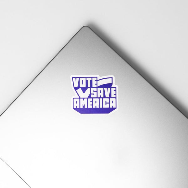 Vote Save America Logo Sticker – Crooked Store